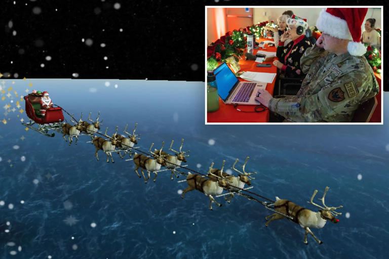 NORAD’s Santa tracker kicks off holiday season — to the delight of ...