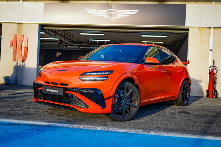 Genesis GV60 Magma debuts as a posher Hyundai Ioniq 5 N