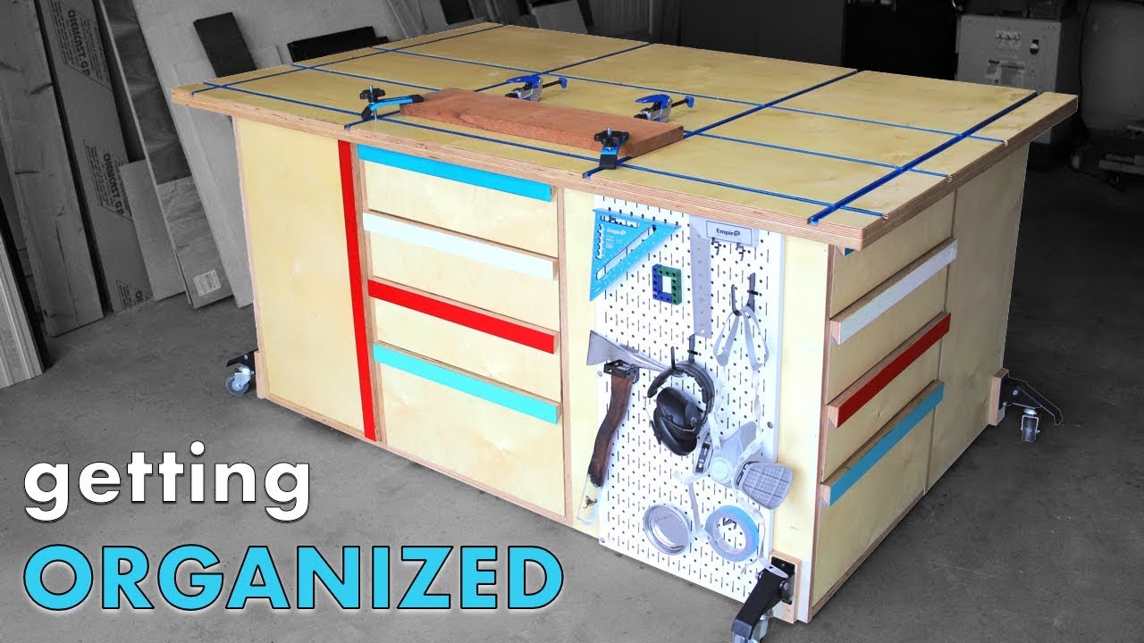 I built the ultimate workbench for my shop 🛠️