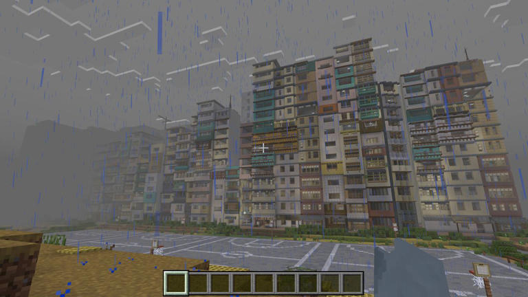 This Minecraft map that recreates one of history's most notorious slums ...