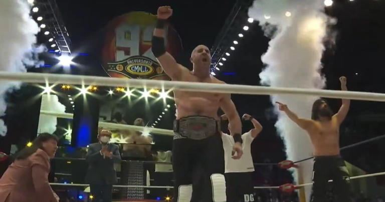 Claudio Castagnoli Captures CMLL World Heavyweight Championship