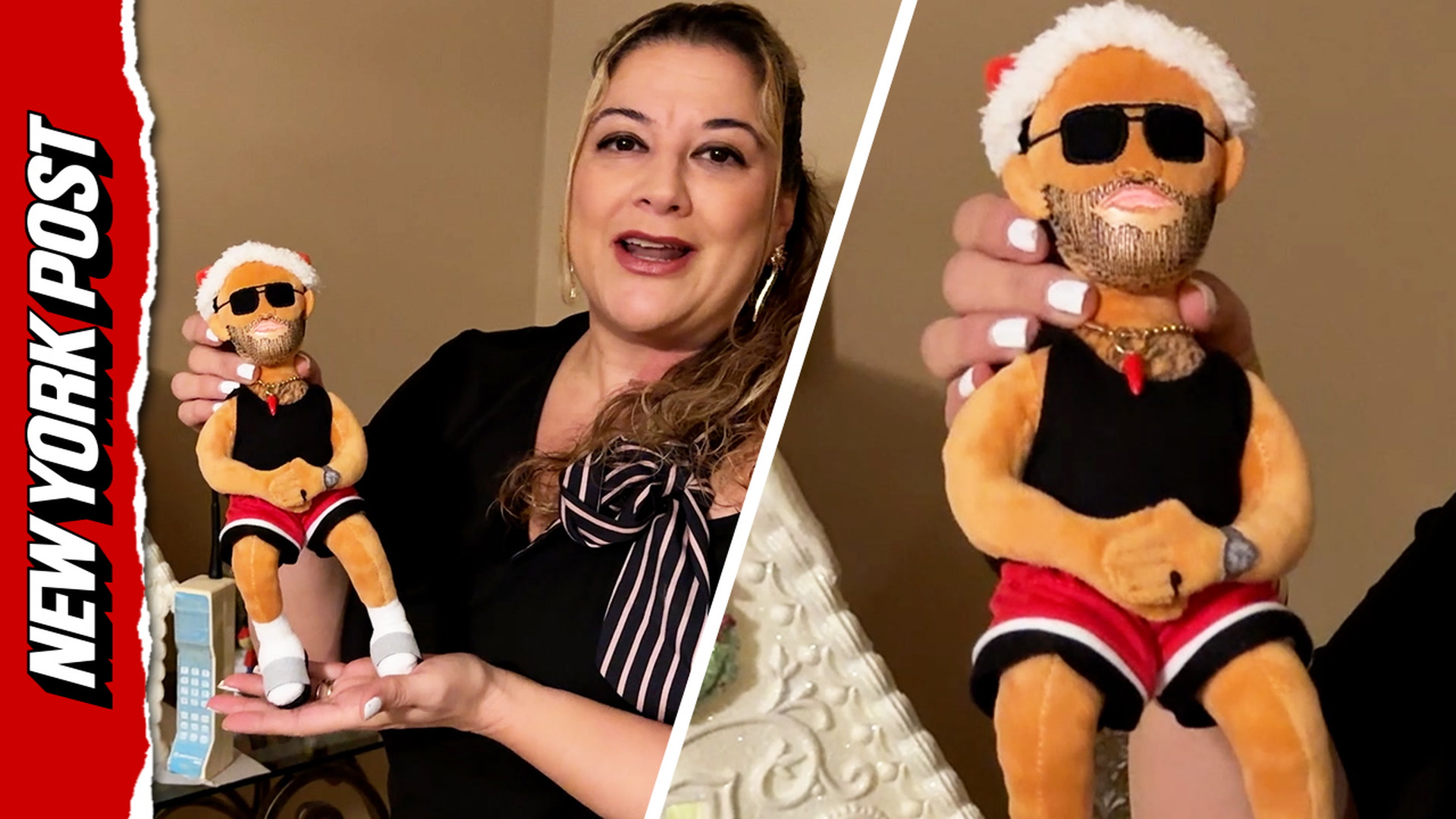 'Guido on a Ledge' creator explains her Christmas novelty