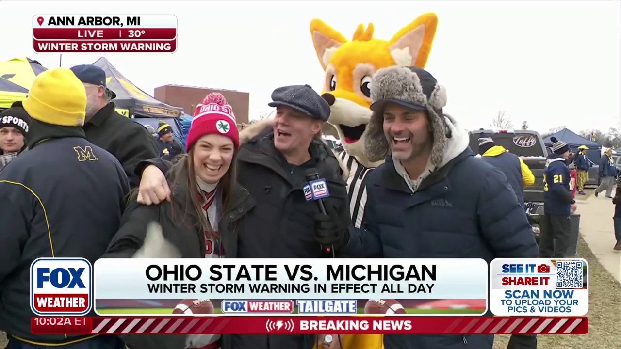 FOX Weather Tailgate 🏈: Ohio State Michigan game day with some familiar ...