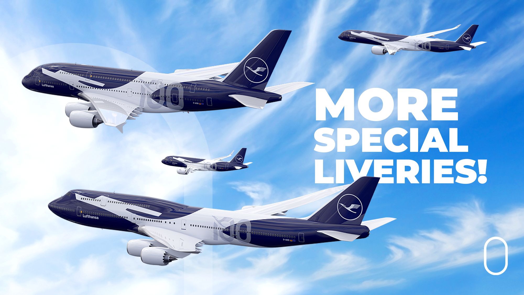 Beautiful! Lufthansa Announces Anniversary Fleet With Special Livery
