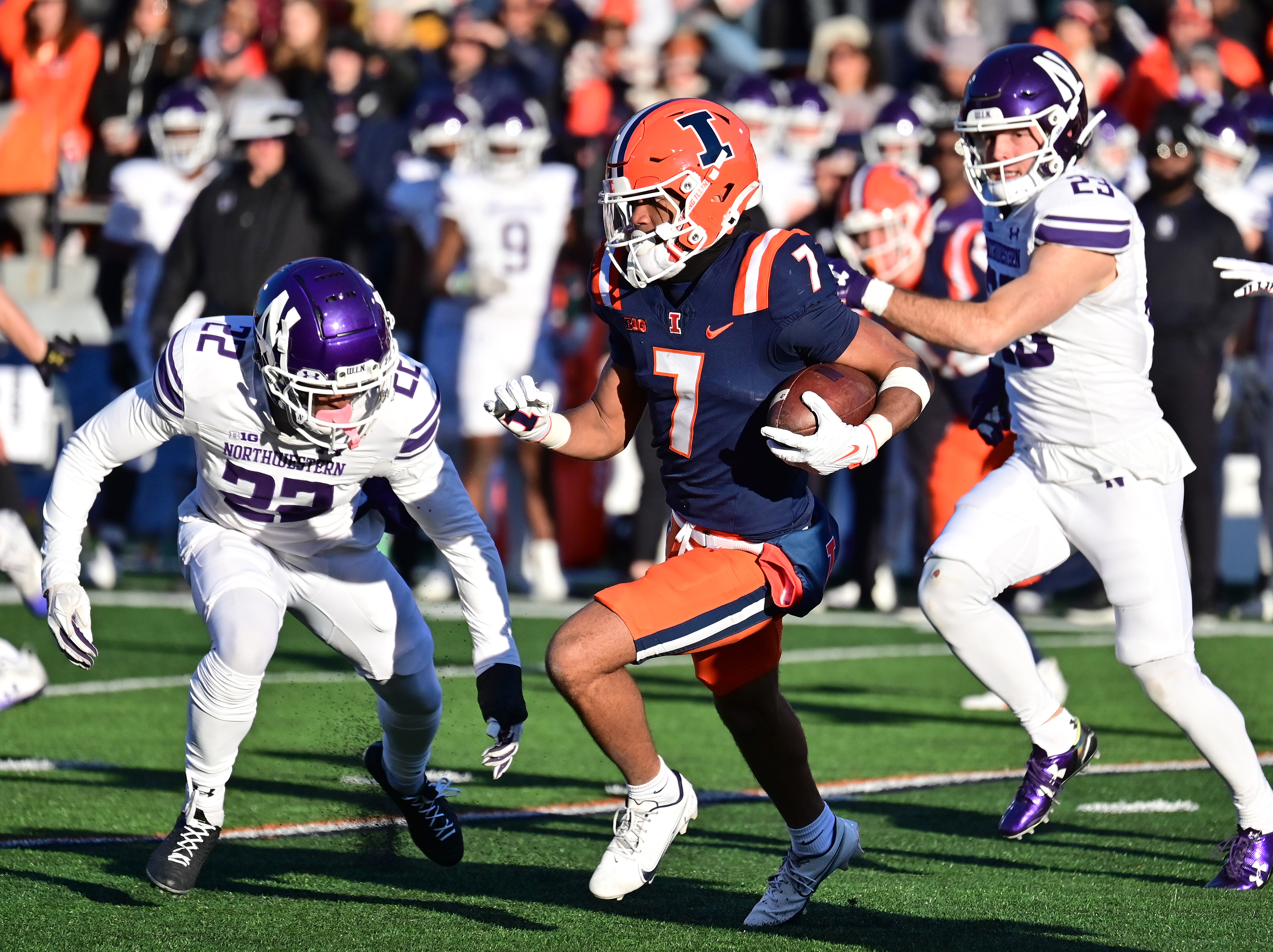 Northwestern football vs. Illinois 2025 predictions