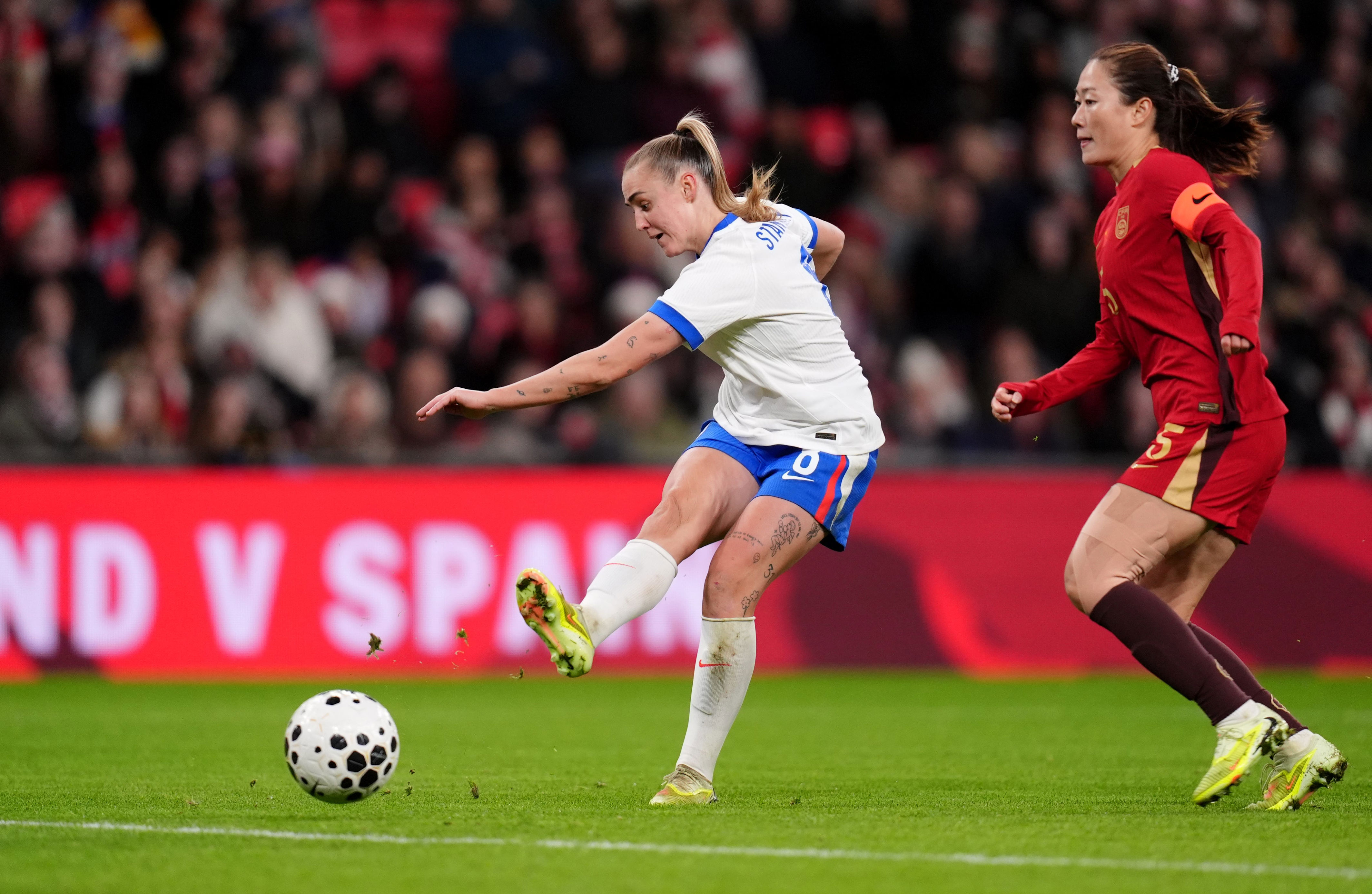 ‘Ruthless’ Lionesses threaten Wembley record with 8-0 win over China
