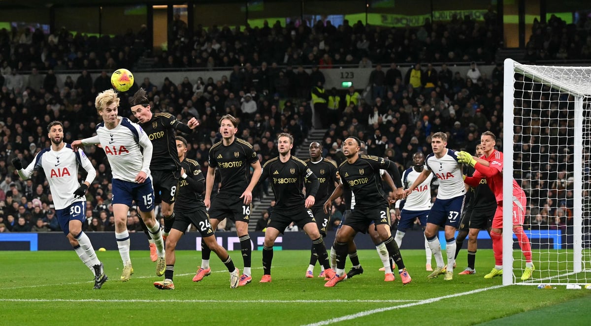 Tottenham 1-2 Fulham: Spurs beaten at home - LIVE