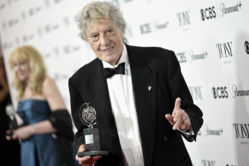 Playwright Tom Stoppard, a giant of modern theater and Oscar-winning ...