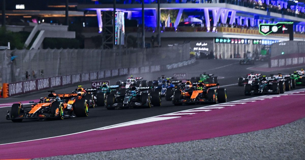 F1 starting grid: What is the UPDATED grid order for the 2025 Qatar ...