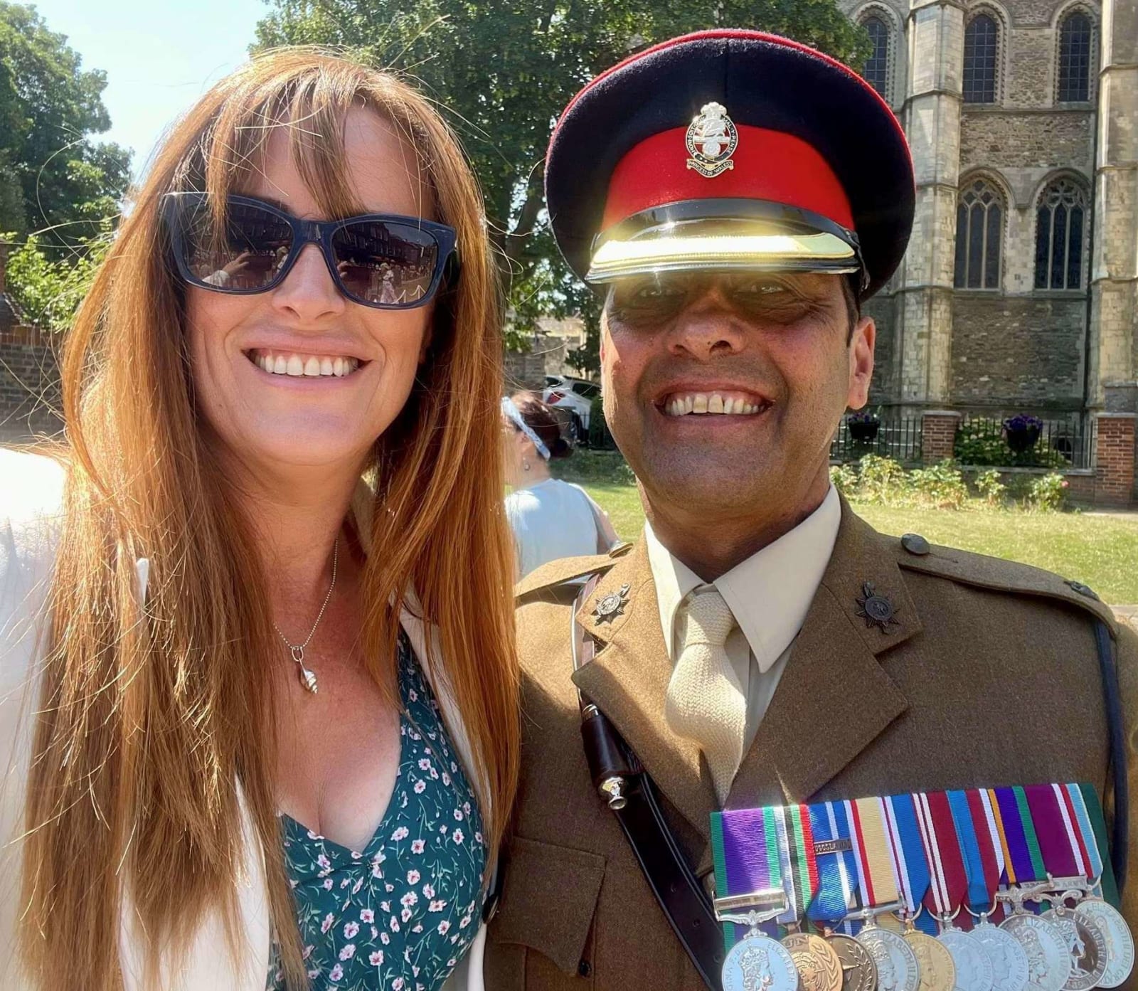 Mourners pack cathedral for funeral of Major David Richmond of the ...