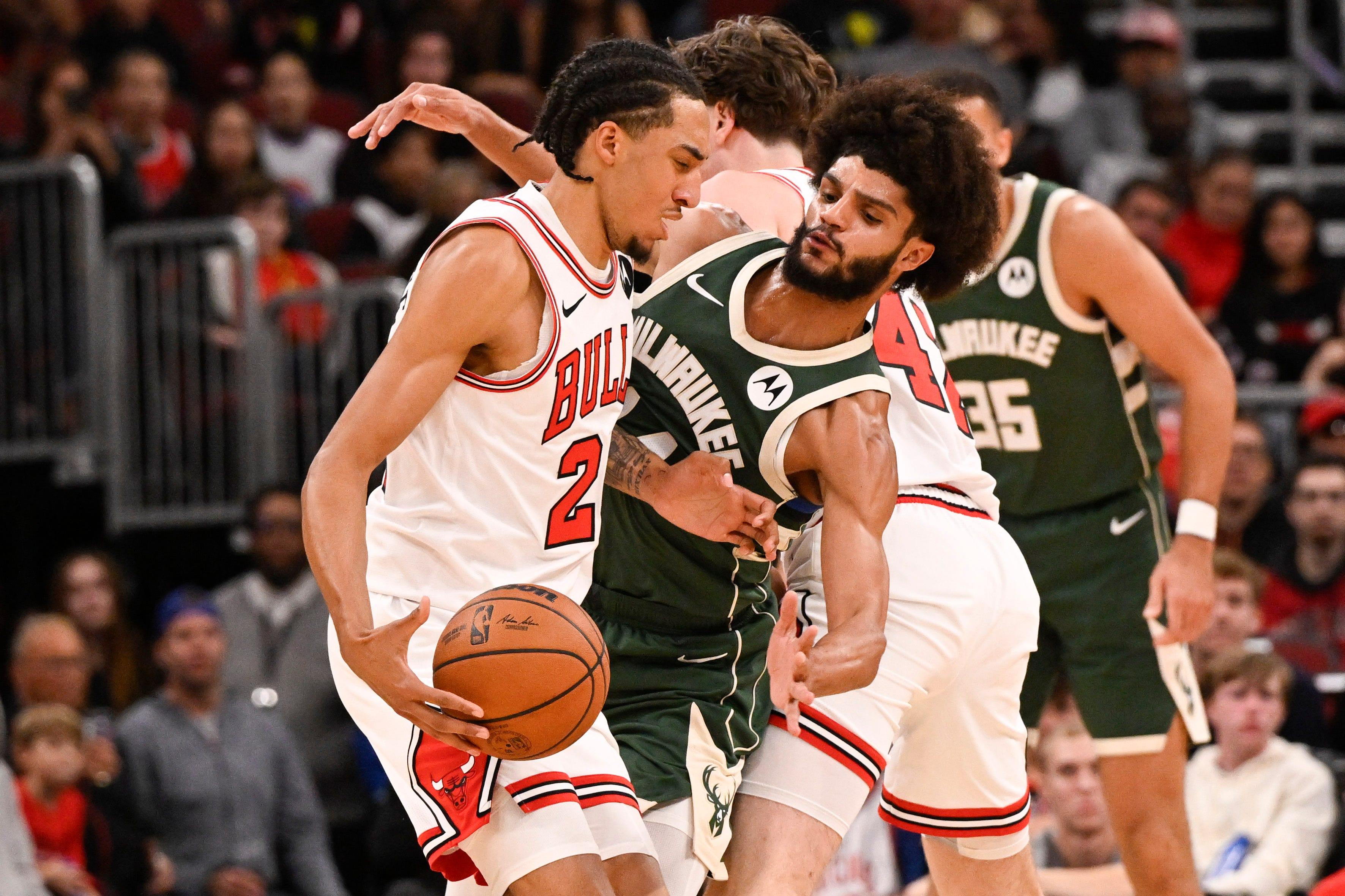 How did Bulls rookie Noa Essengue play in his latest G League game?