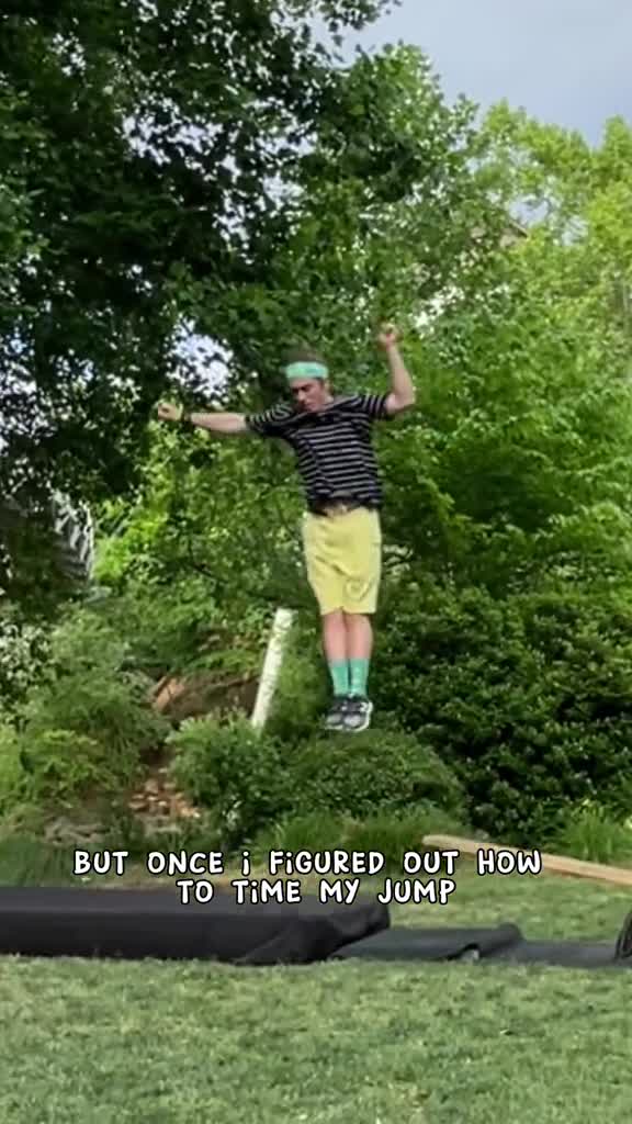 I Tried My First Side Flip Off a Circus Teeter Board!