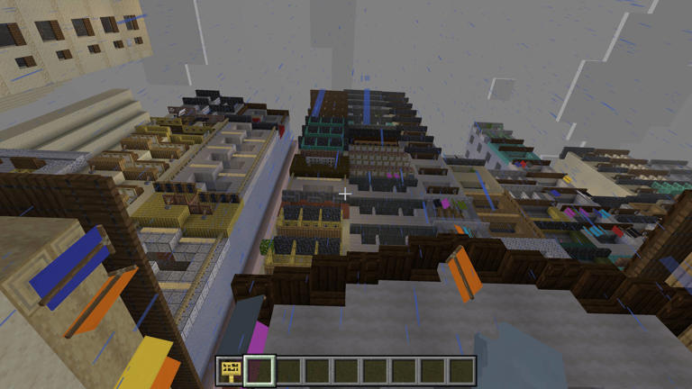 This Minecraft map that recreates one of history's most notorious slums ...