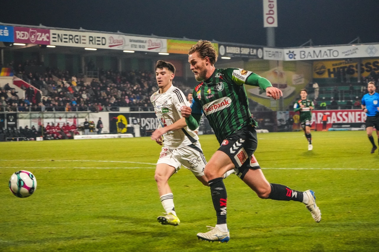 Keine Minute verpasst: Oliver Steurer will Saison der SV Ried vergolden