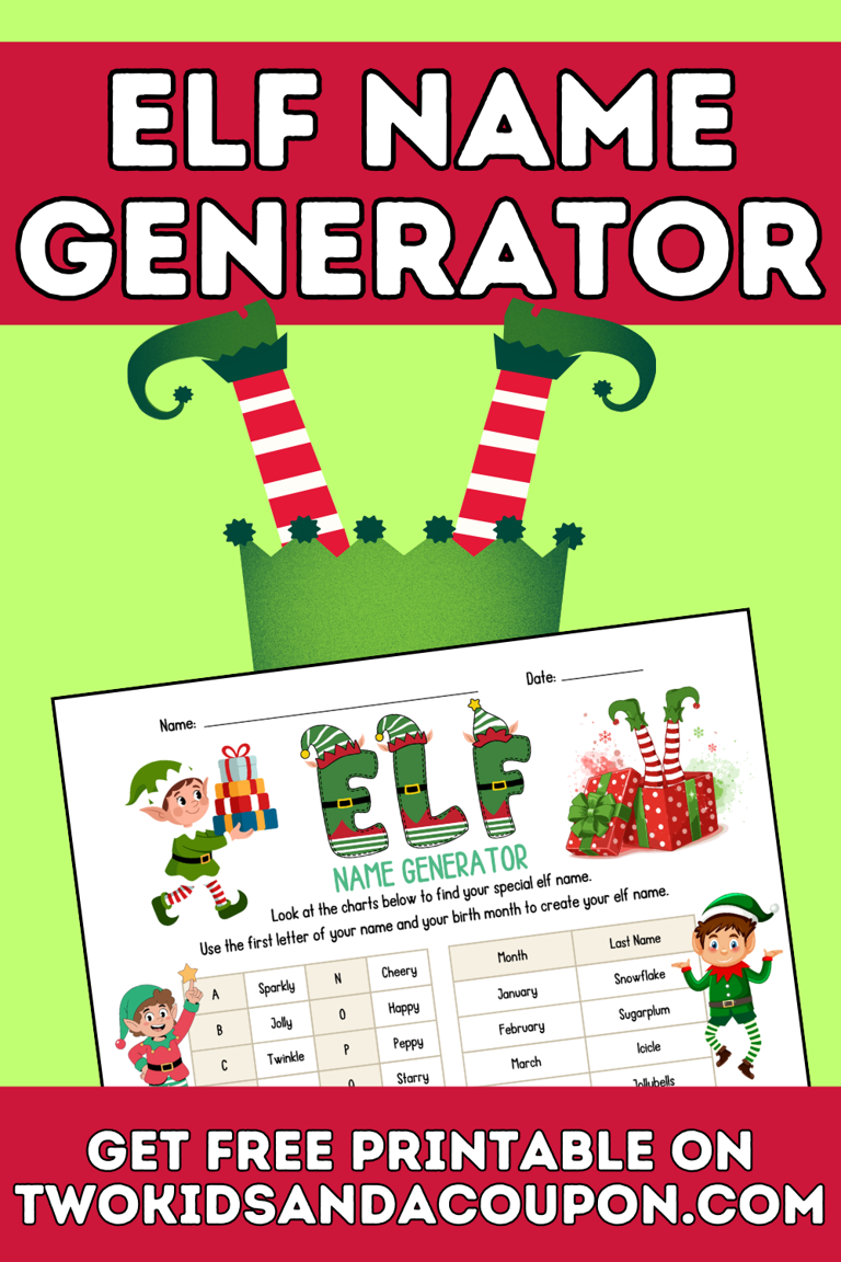 Don't Be Elf-ish! Find Your Elf Identity With Our Elf Name Generator
