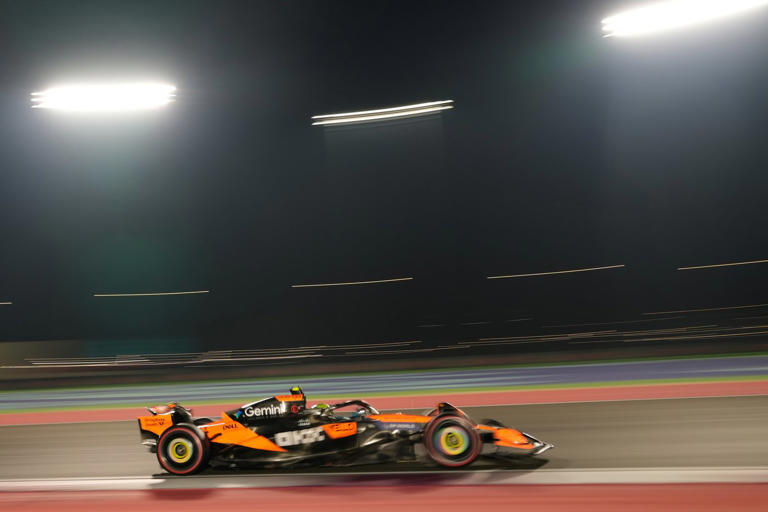 Piastri takes pole position for Qatar GP ahead of teammate Norris and ...