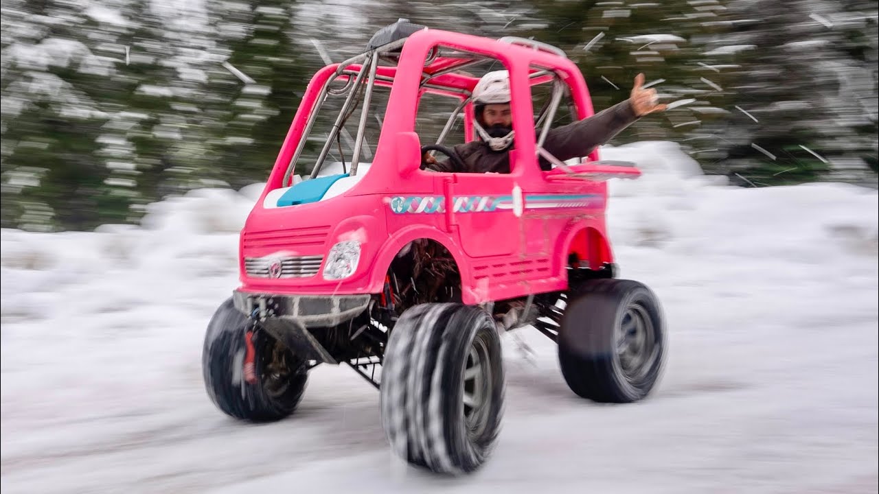 First test drive of 750cc camper van