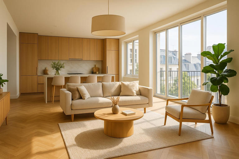 Avant/après : ce petit appartement sombre et cloisonné devient un ...