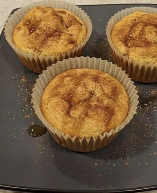 Cinnamon Bread Pudding Cups