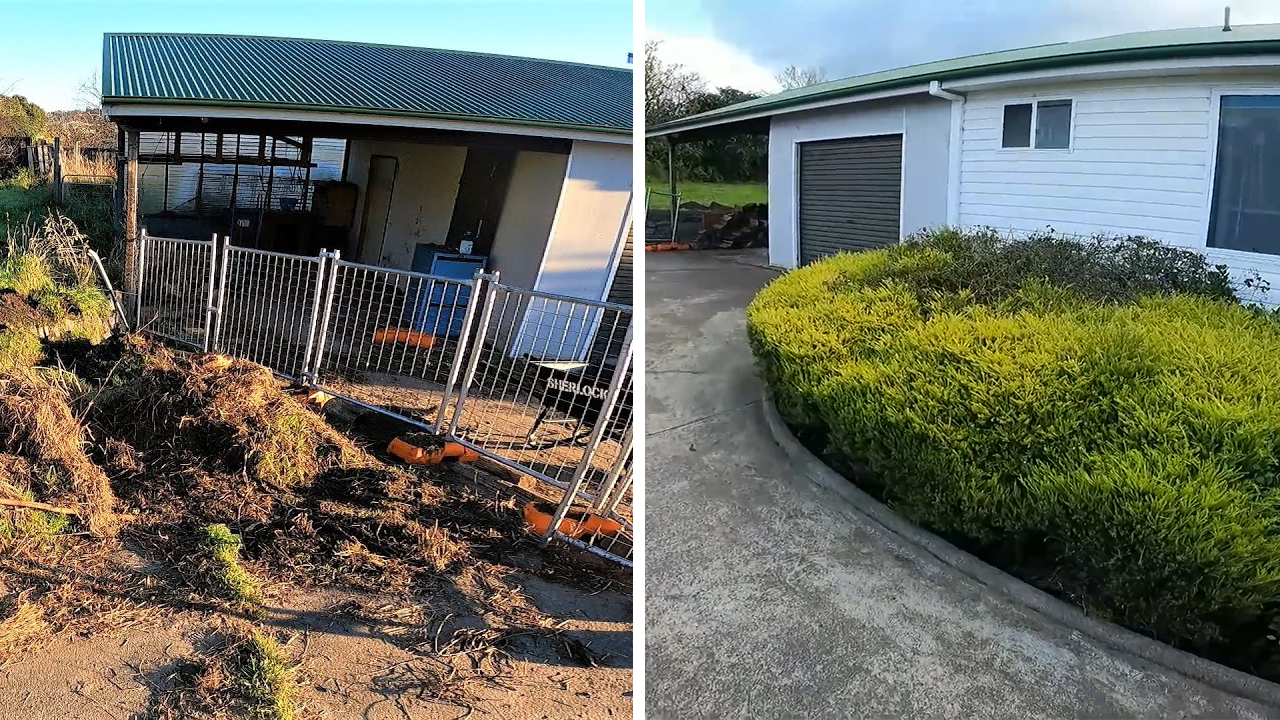 Massive garden makeover after a disaster!
