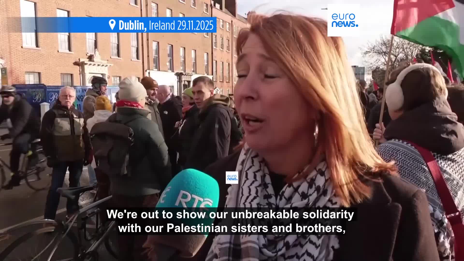 Global mobilisation in solidarity with Palestine: Thunberg and Albanese ...