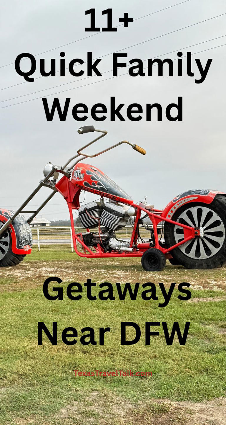 Quick family weekend getaways near DFW