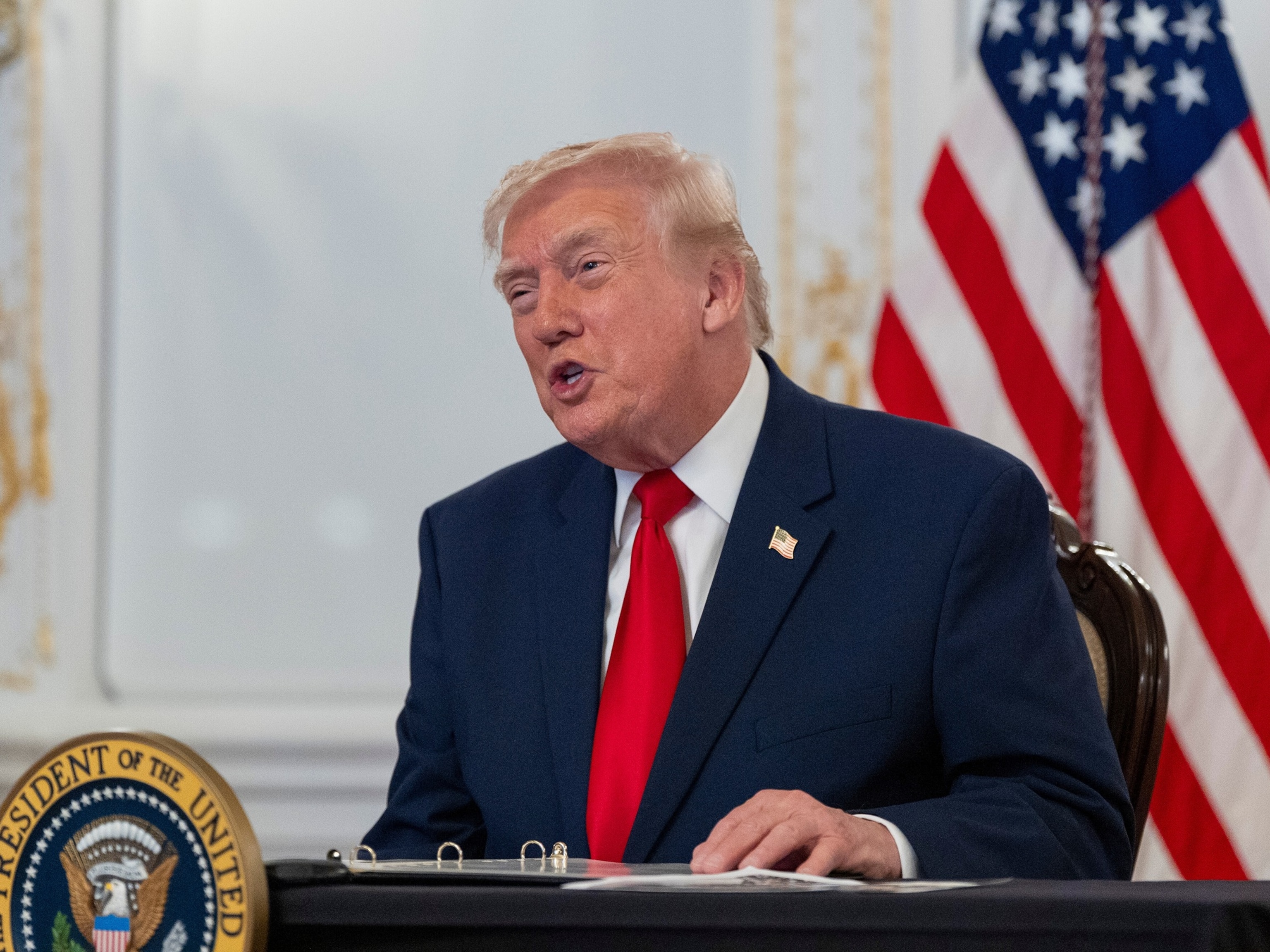 Ramping up pressure, Trump says Venezuela airspace should be considered ...