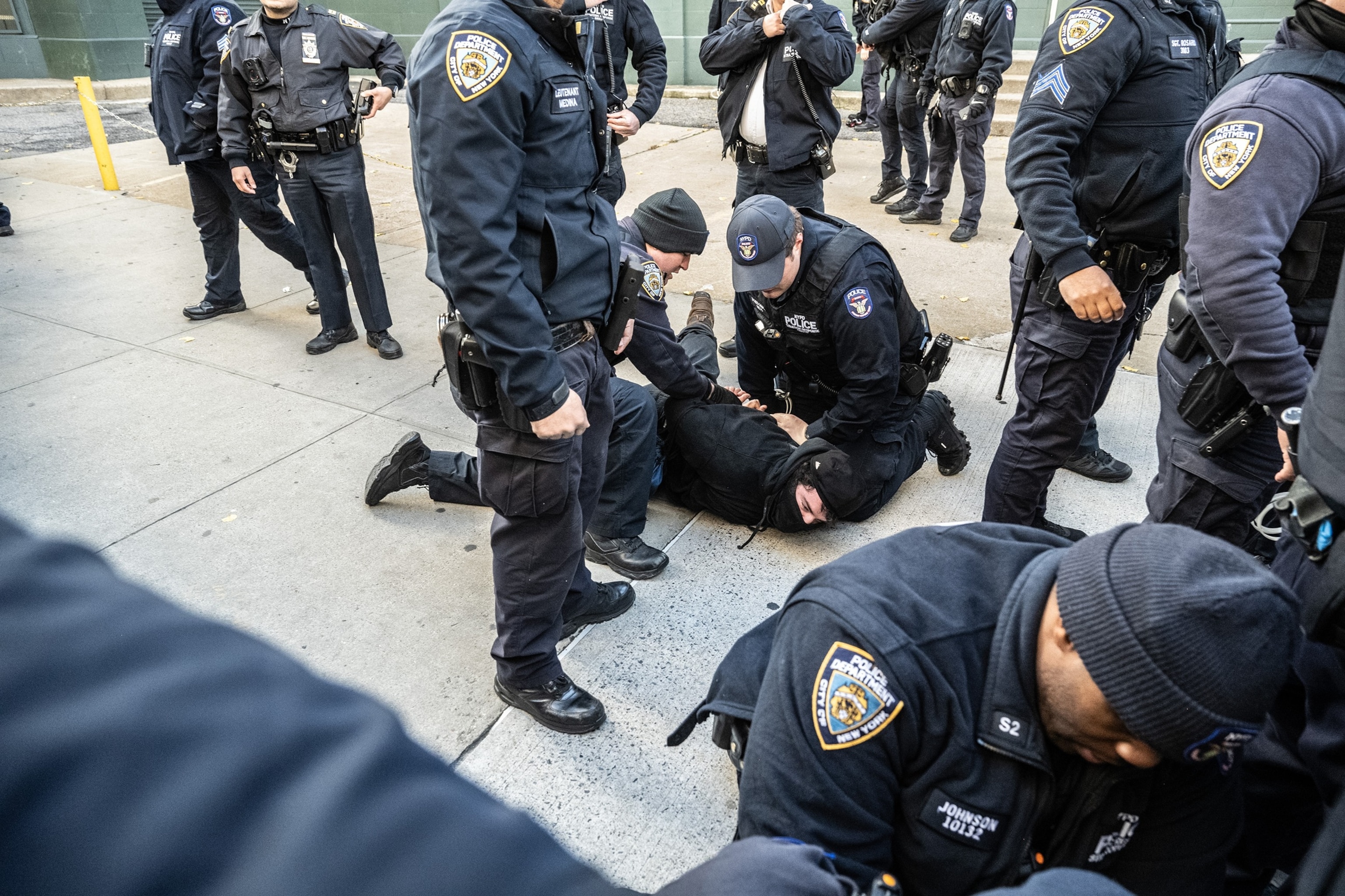 Protesters arrested in NYC over possible ICE-related activity near ...