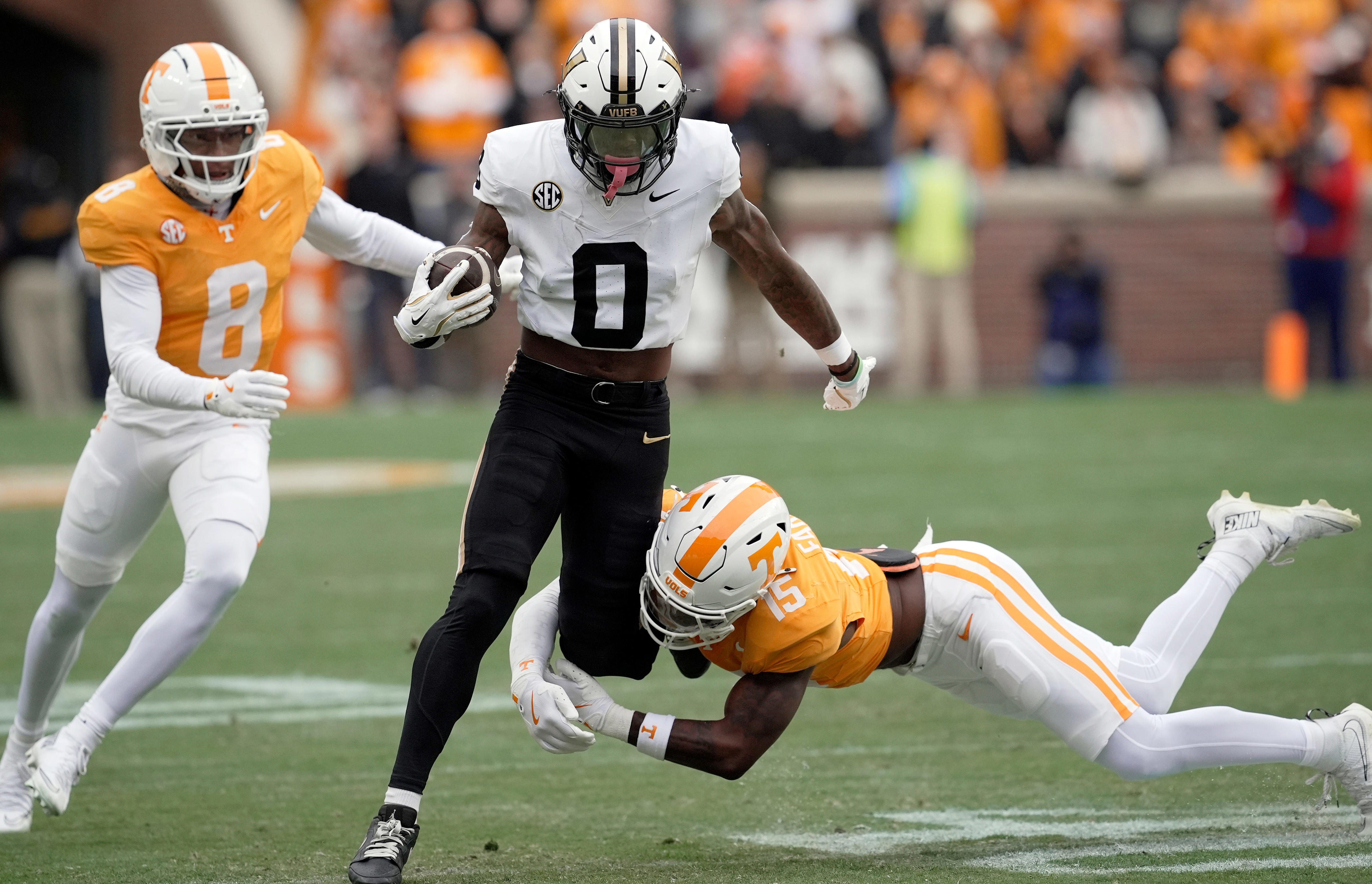 Junior Sherrill returns for Vanderbilt football vs Iowa ReliaQuest Bowl ...