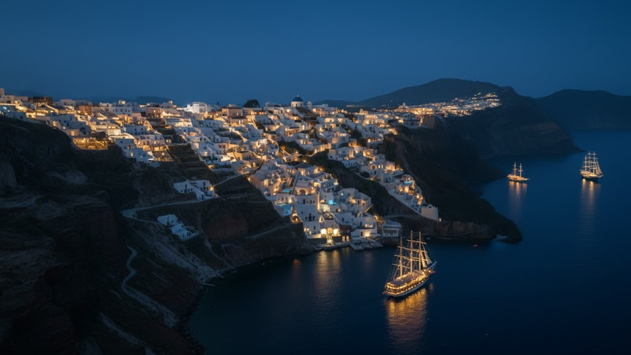 How Magical Is Imerovigli After Sunset?
