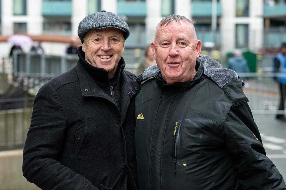 25 photos of Burnley fans arriving at the Gtech for Premier League ...