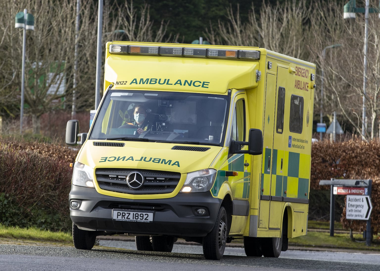 Two hour ambulance offloads making things worse, Northern Ireland ...