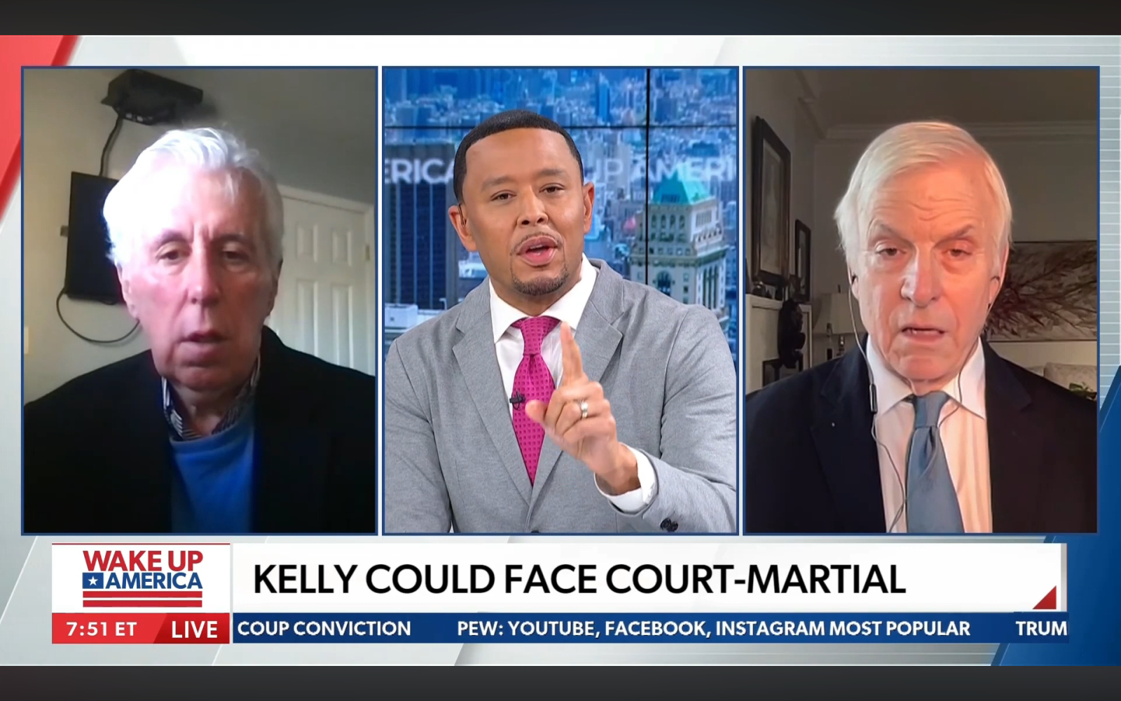 Newsmax host flips after guest calls out what he calls Trump’s touch of ...