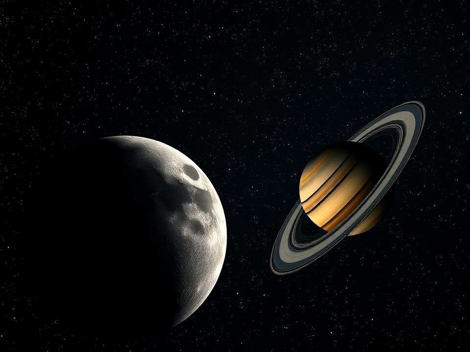 Moon and Saturn conjunction: When and how to watch the rings paired ...