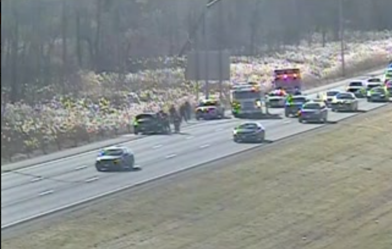 Vehicle fire causes lane closures on I-84 East in Farmington