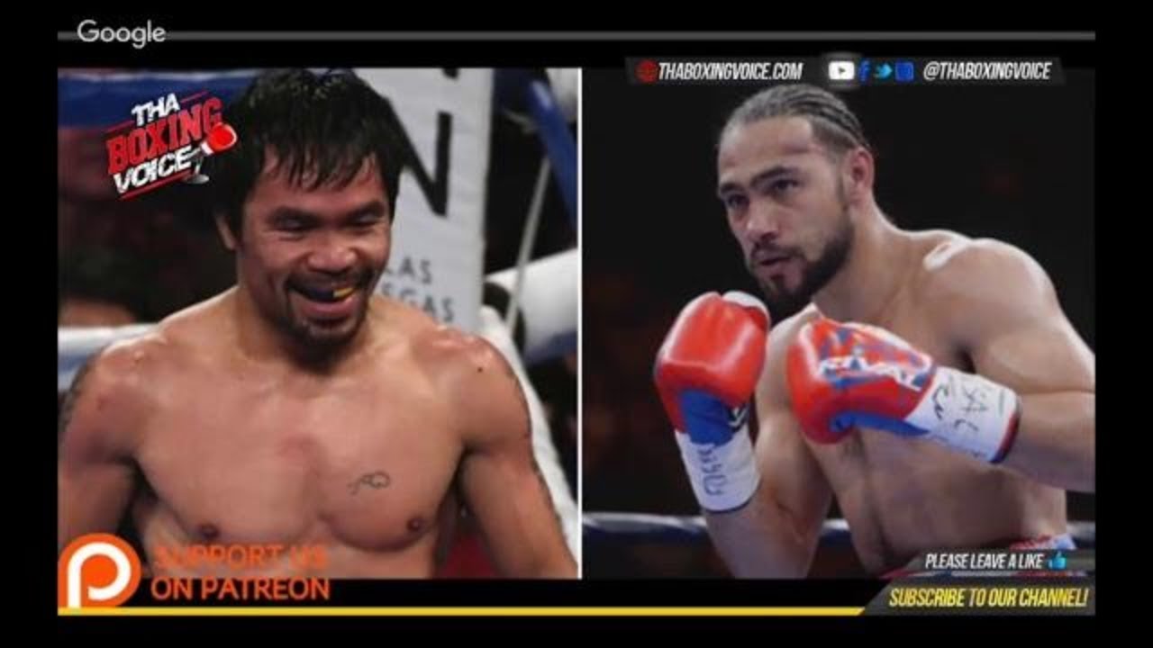 🛑Keith Thurman-“Pacquiao Lets Make it Happen”👀”Broner needs a Win ...