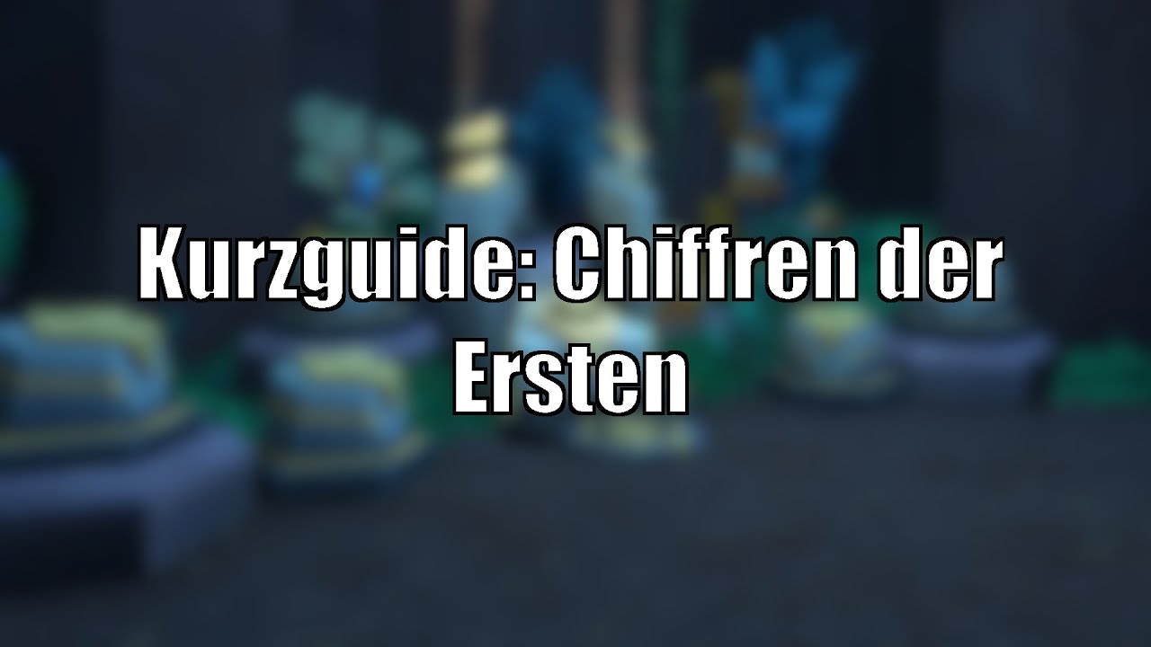 Chiffren der Ersten: So schaltet ihr das System frei, so bekommt ihr ...