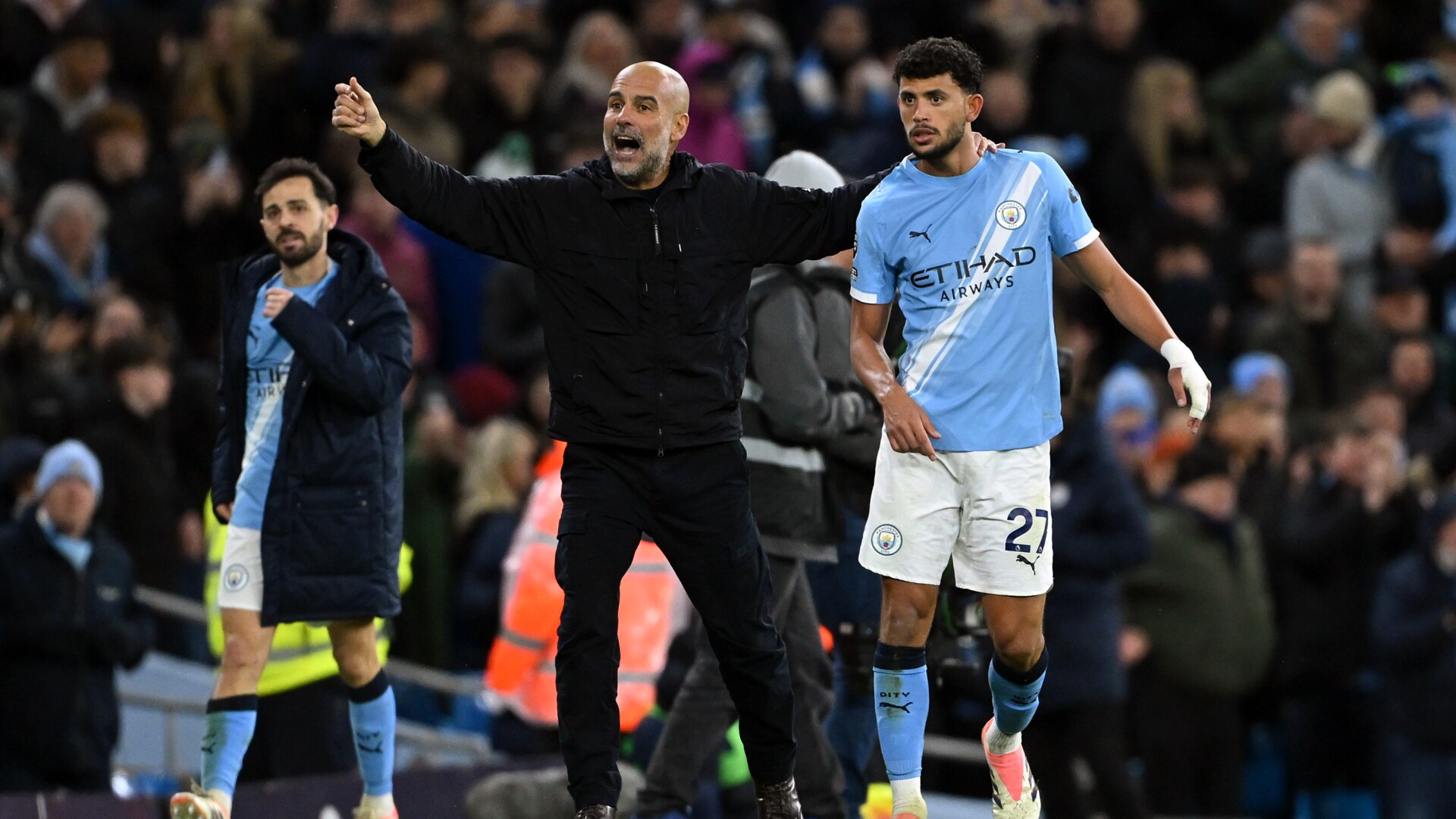 Pep Guardiola reaction — Manchester City manager on late drama as City ...