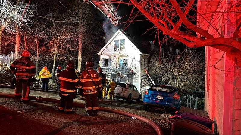 Person found dead after home catches fire in Allegheny County