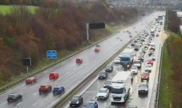 M1 traffic: Huge crash sparks 2-hour queues with air ambulance at scene