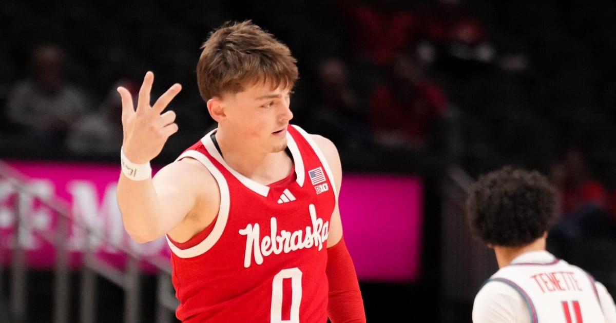 Nebraska guard Connor Essegian suffers season-ending ankle injury