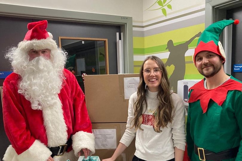 Young Glasgow cancer patients to wake up on Christmas day to festive ...