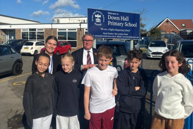 MP visits Rayleigh school to participate in their end-of-term ...