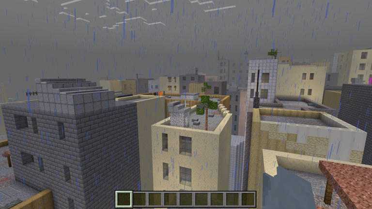 This Minecraft map that recreates one of history's most notorious slums ...