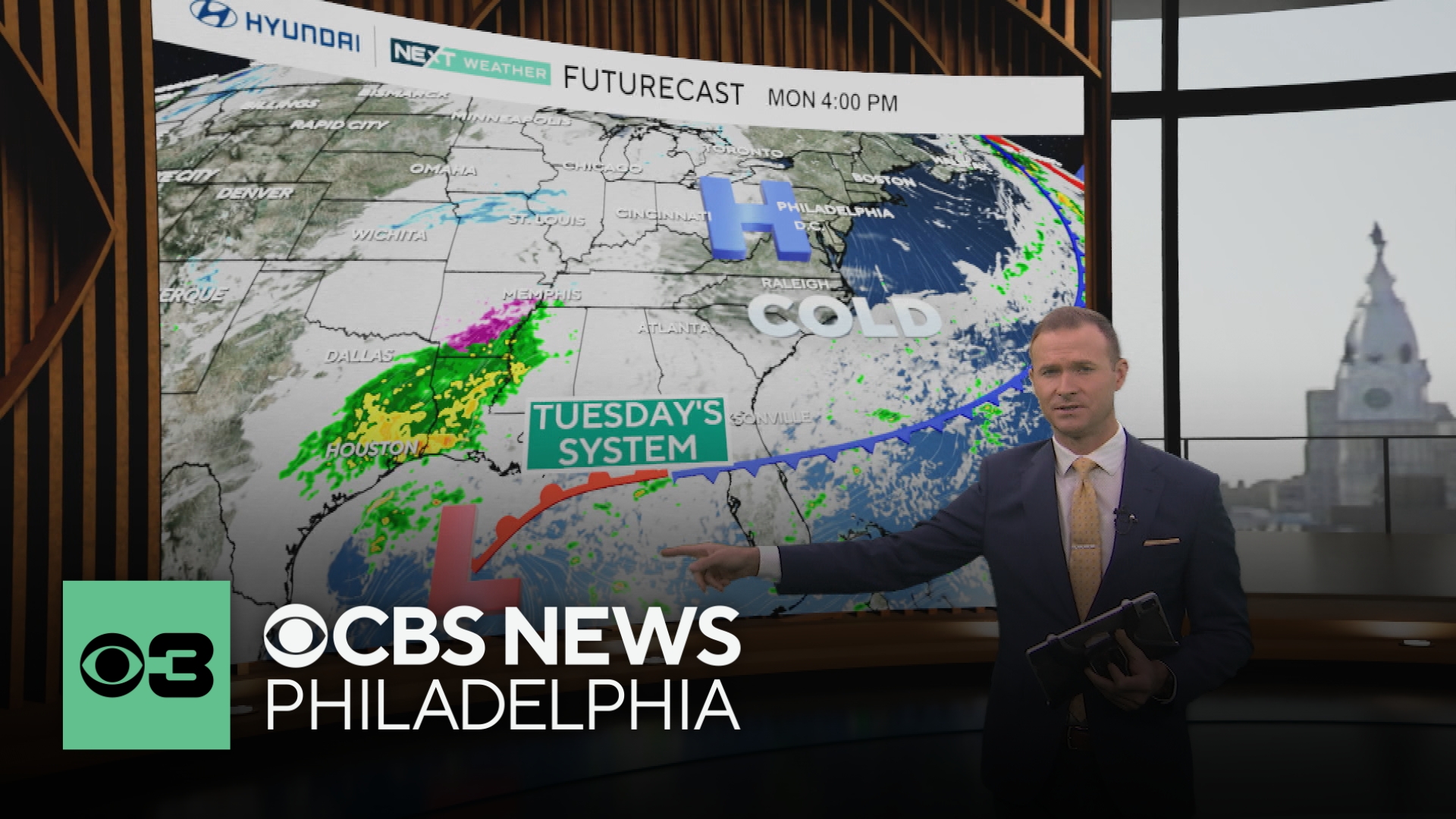 On-and-off rain Sunday; Tuesday system brings chance of snow to ...