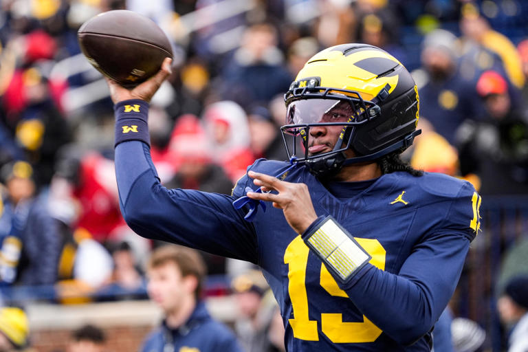 Is there a chance Michigan QB Bryce Underwood enters the portal?