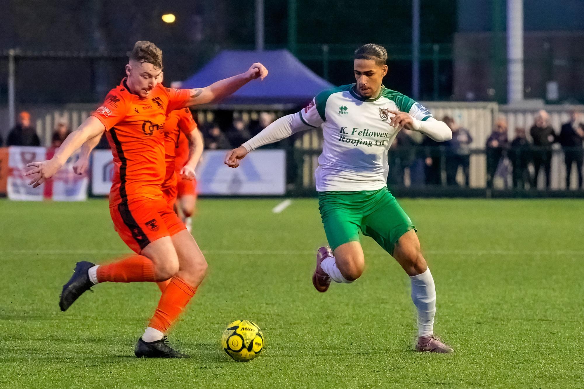 Bognor Regis Town v AFC Portchester - Isthmian south central clash in ...