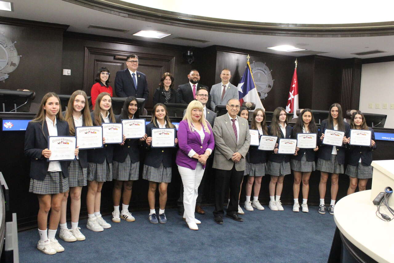 United Day School volleyball team honored for perfect season