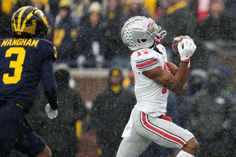 Jeremiah Smith, Carnell Tate lift Ohio State in return at Michigan