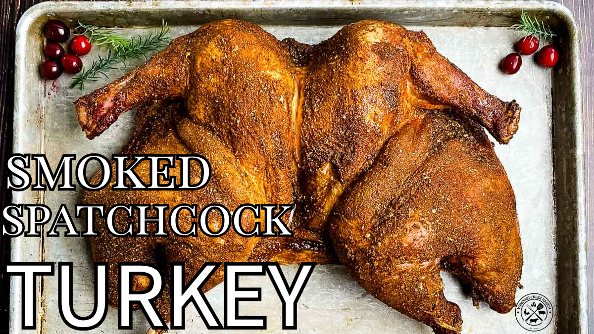 Smoked Spatchcock Turkey